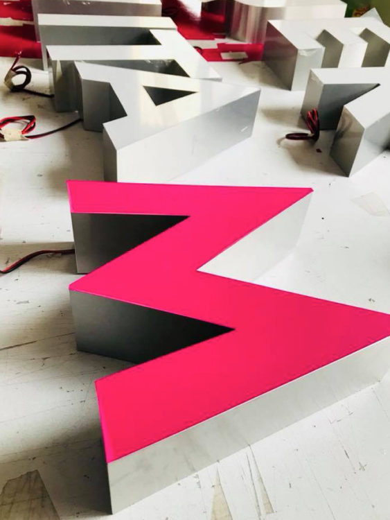 Fabricación de Letras 3d Para empresas - Decoración de viniles